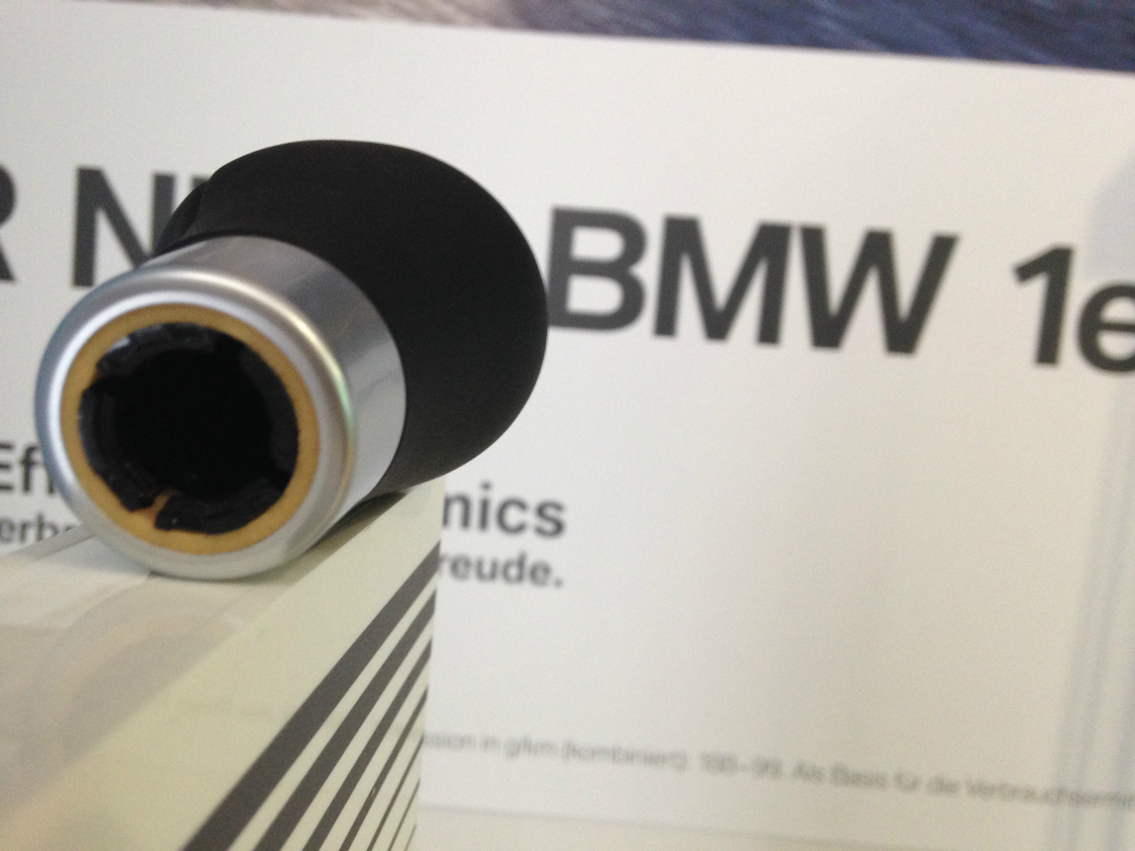 BMW 25117896886 M Sport 6 Speed Gearshift Knob - Black for sale online ...