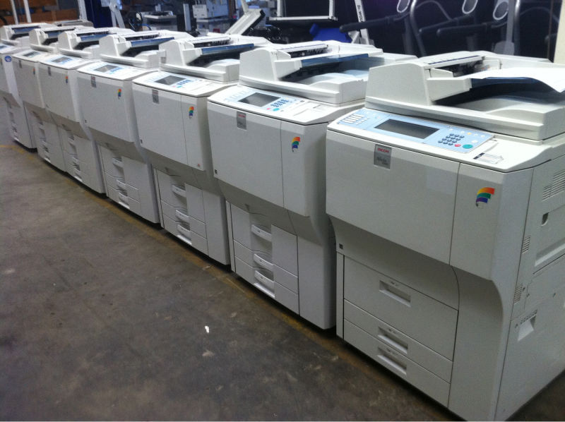 Ricoh MPC 5502 Colour MFD Device with Copy Scan Print 10-50% OFF read ...