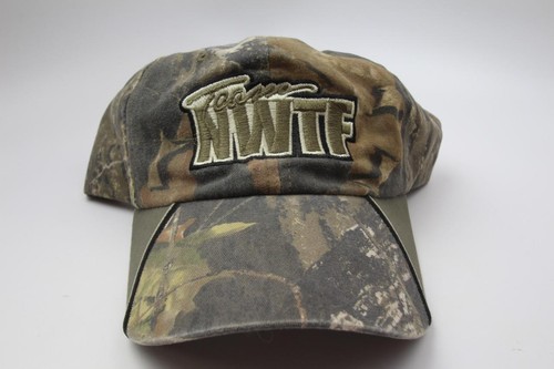 TEAM NWTF National Wild Turkey Federation HAT Mossy Oak Break Up Camo ...