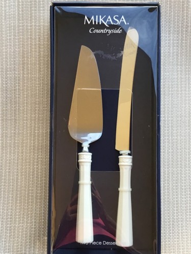MIKASA Countryside Knife and Cake Server Set (Set of 2) | eBay