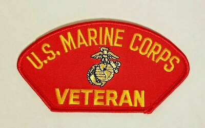 US MARINE CORPS VETERAN PATCH - MADE IN THE USA! | eBay
