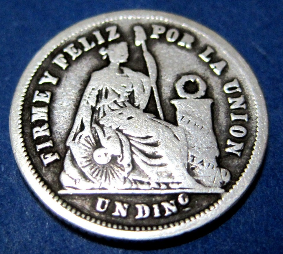 Peru 1866 Lima 9 D Silver Coin – Republic – Fino J.F. | eBay