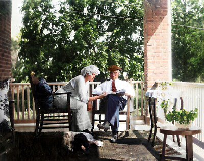 1920s Annie Oakley, Frank Butler, and their Dog Dave 11 x 14" Photo | eBay