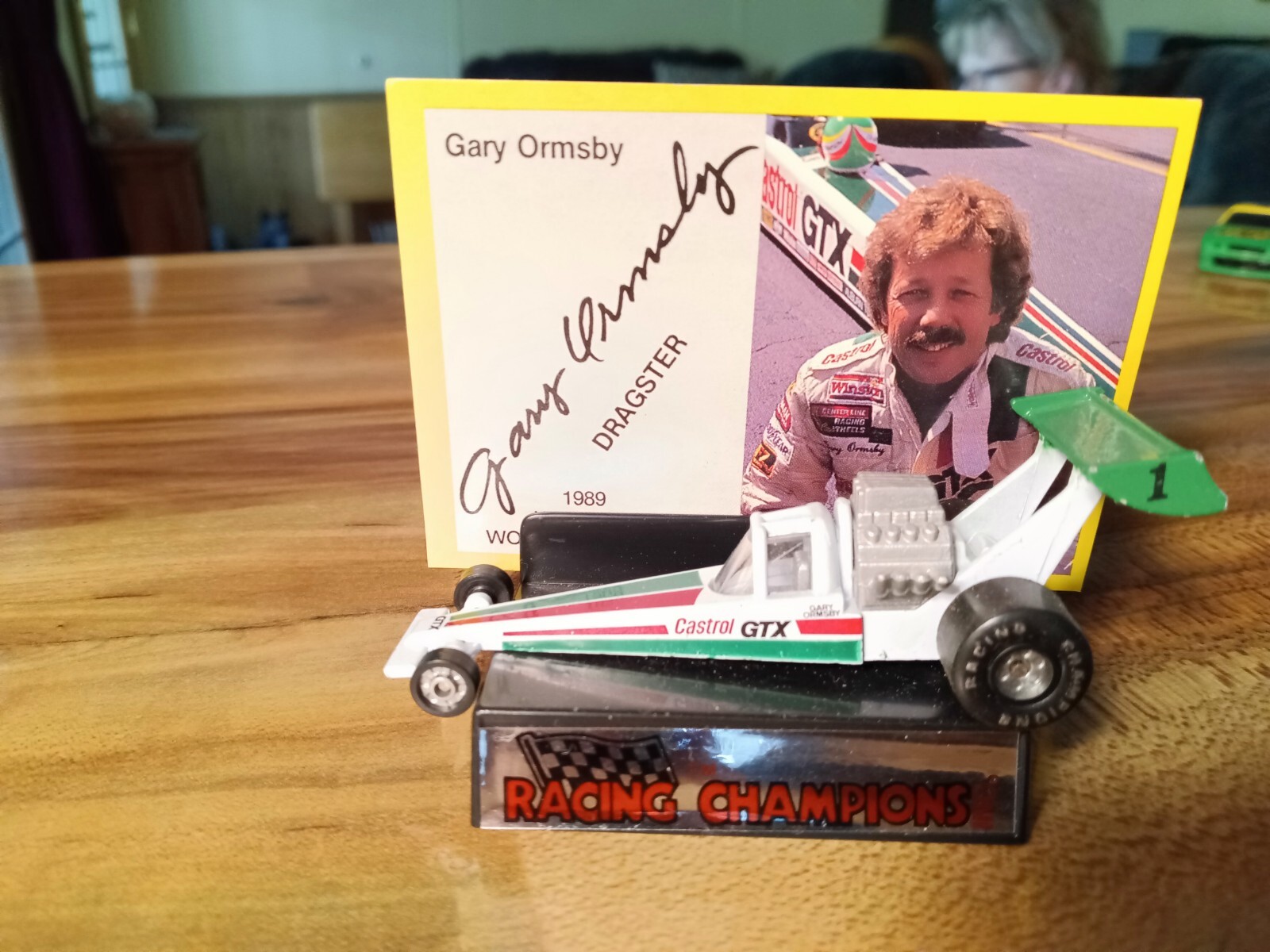 NHRA CASTROL GTX DRAGSTER GARY ORMSBY 1/64 1989 | eBay