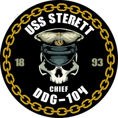 USS Sterett DDG-104 US Navy Ask The Chief Pride CPO Mess Retired ...