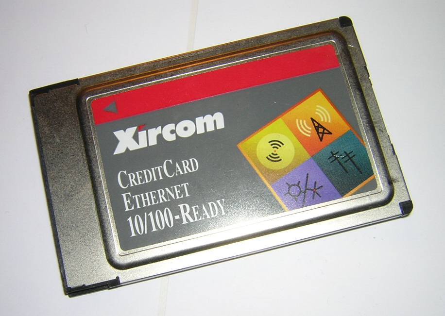Xircom CreditCard Ethernet 10/100 PCMCIA PC Card CE3B-100BTX +Cable | eBay