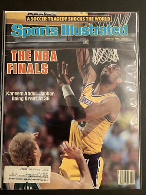 Sports Illustrated June 10 1985 Kareem Abdul-Jabbar Lakers The NBA ...