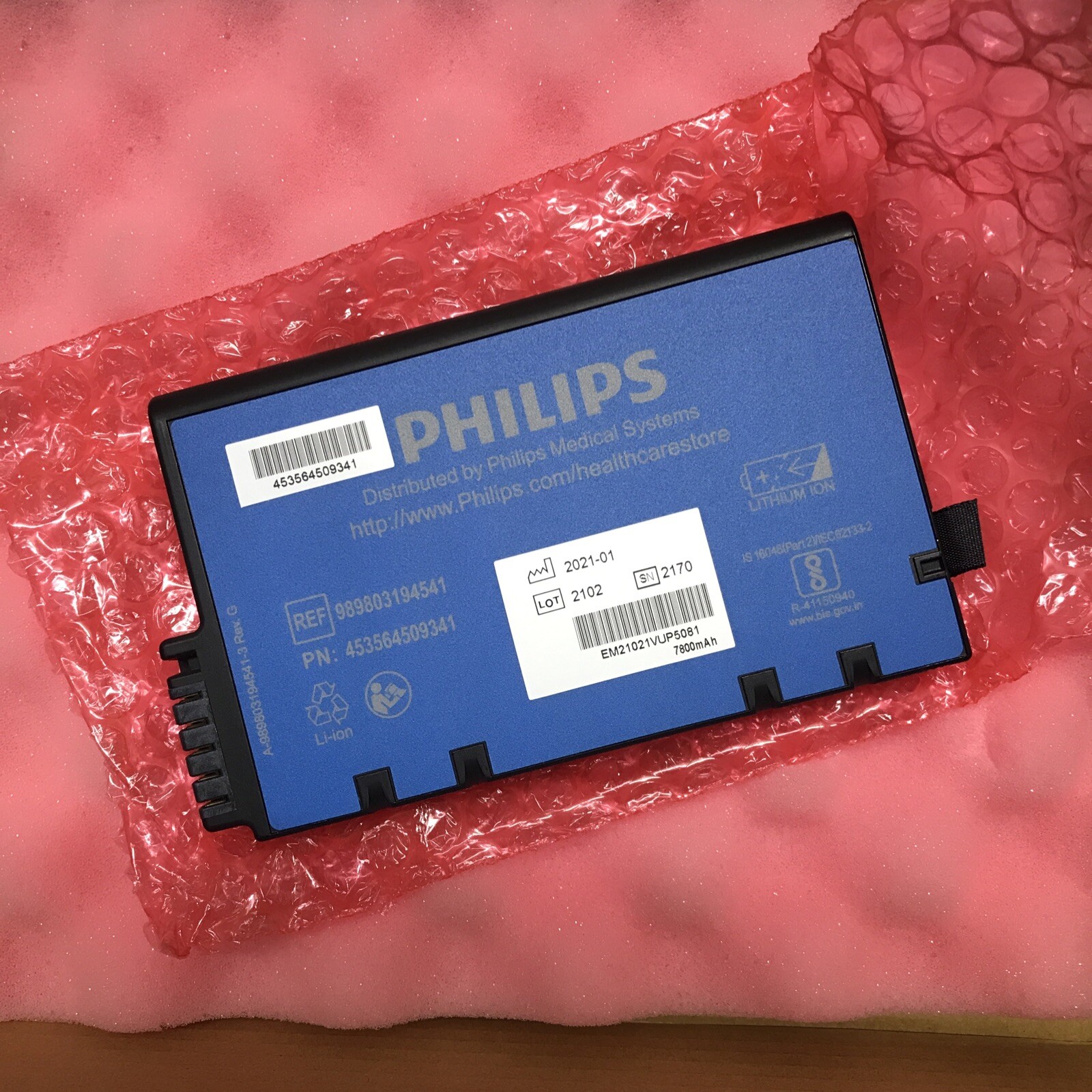 Philips 989803194541 9-Cell Rechargeable Li-Ion Battery for sale online ...
