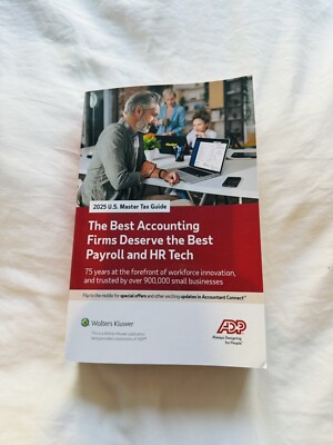 2025 Master Tax Guide 2024 Wolters Kluwer ADP | eBay