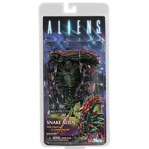 NECA Snake Alien 7" Action Figure Aliens Movie Series 13 w Attack Jaw ...