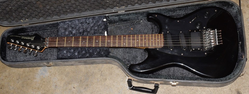 VINTAGE IBANEZ ROADSTAR II RG440 JAPAN ELECTRIC GUITAR BLACK &ORIGINAL ...