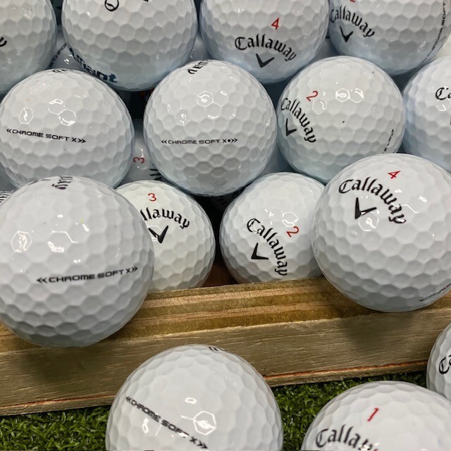 36 Callaway Chrome Soft X/XLS Mint Condition AAAAA (5A Grade) Used Golf ...