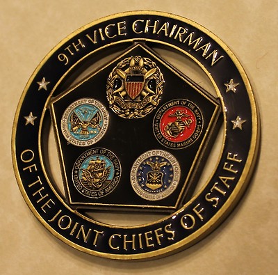 9th Vice Chairman Joint Chiefs of Staff Challenge Coin | eBay