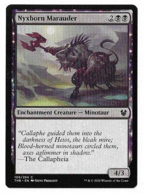 MTG Nyxborn Marauder Theros Beyond Death (THB) Common Magic #109/254 ...
