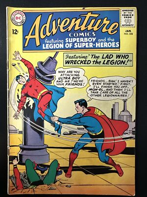 Adventure Comics #328 DC Comics Vintage Comic Silver age 1st Print 1965 ...