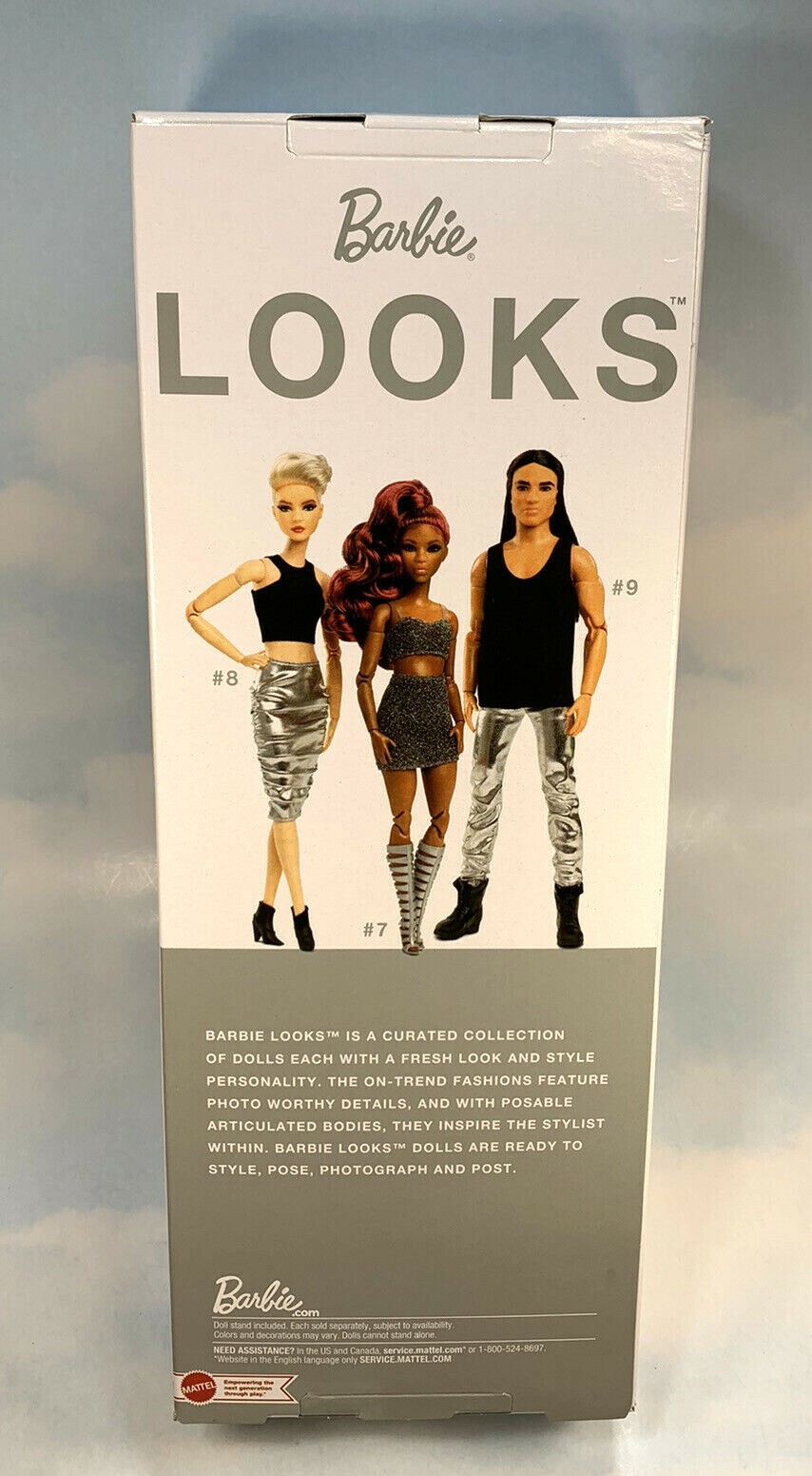 Mattel Barbie Looks Ken Doll Long Brunette Hair Fashion Doll - HCB79 ...