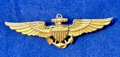 Original WWII US NAVY USMC Pilot Wings Full Size | eBay