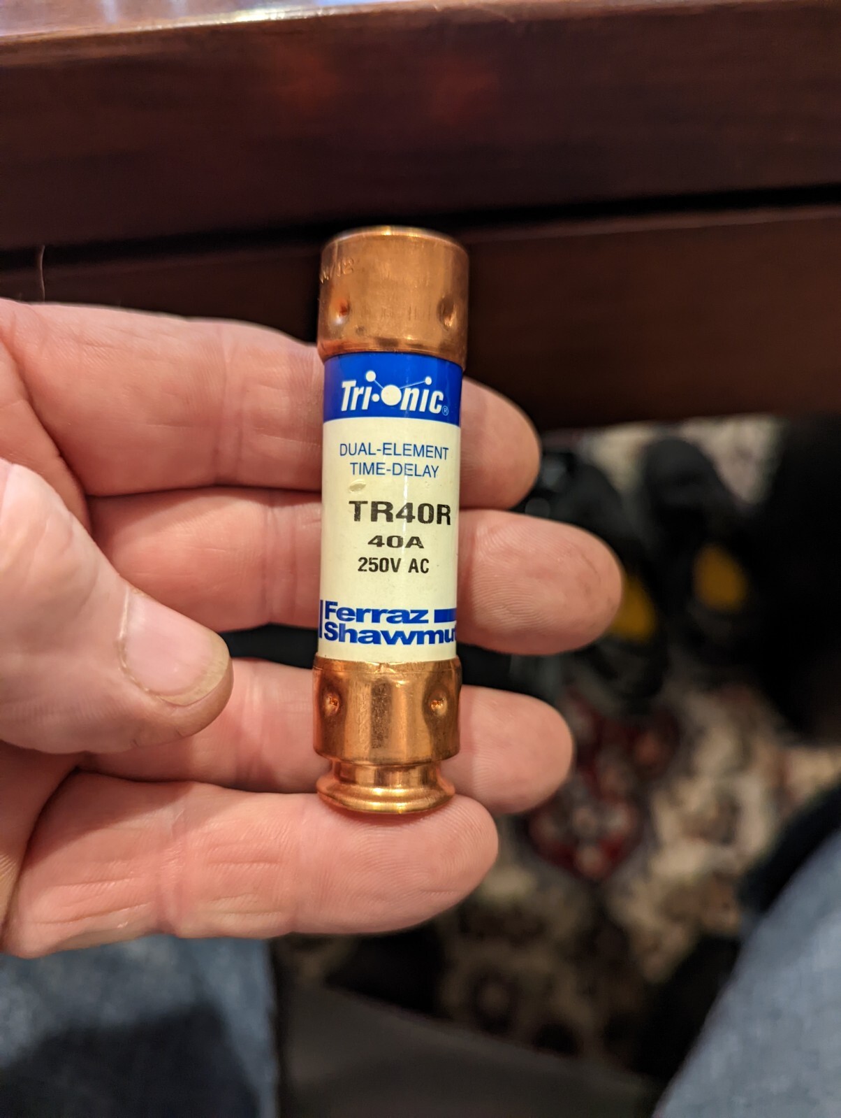 FERRAZ SHAWMUT TR40R 40A 250VAC TRIONIC FUSE lot of 6 | eBay