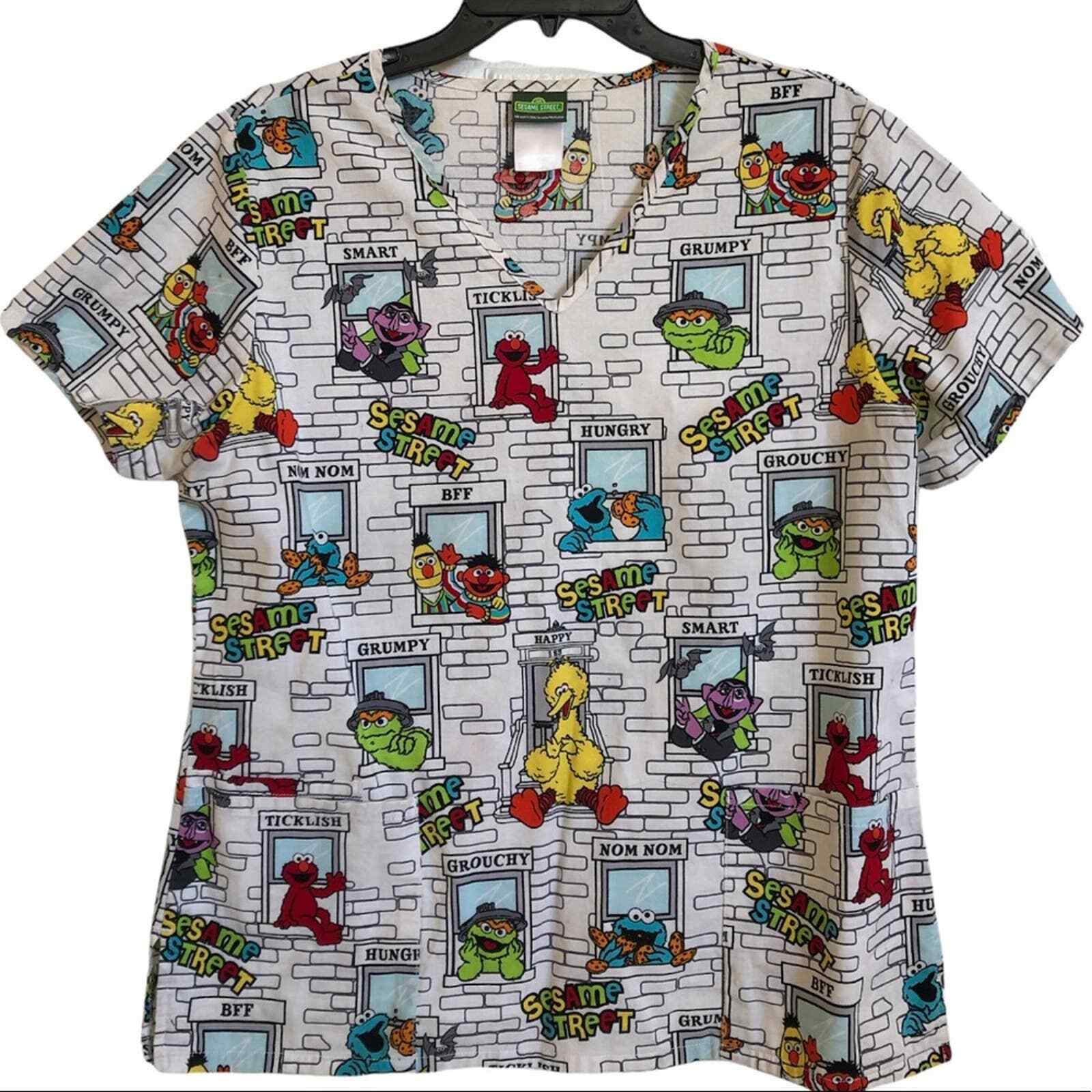 Sesame Street Elmo if bird neighborhood scrub scrubs … - Gem