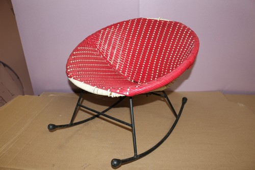 Unusual Vintage 1950's MCM Retro Child's Rocking Rocker Chair | eBay
