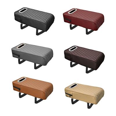 Car Armrest Cushion Arm Rest Cushion Multifunctional Universal Arm Rest ...