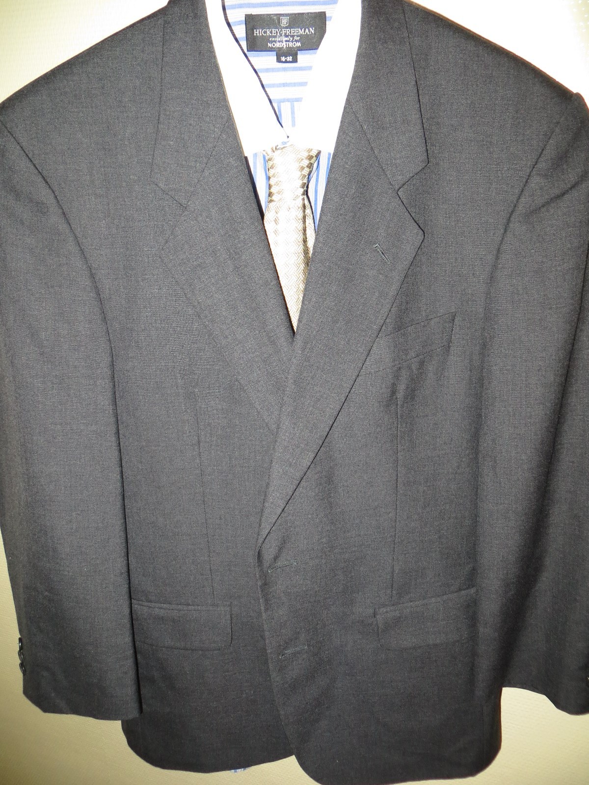 Alexandre Savile Row of London Wool Blue Blazer Sports Coat Suit 40 / ...