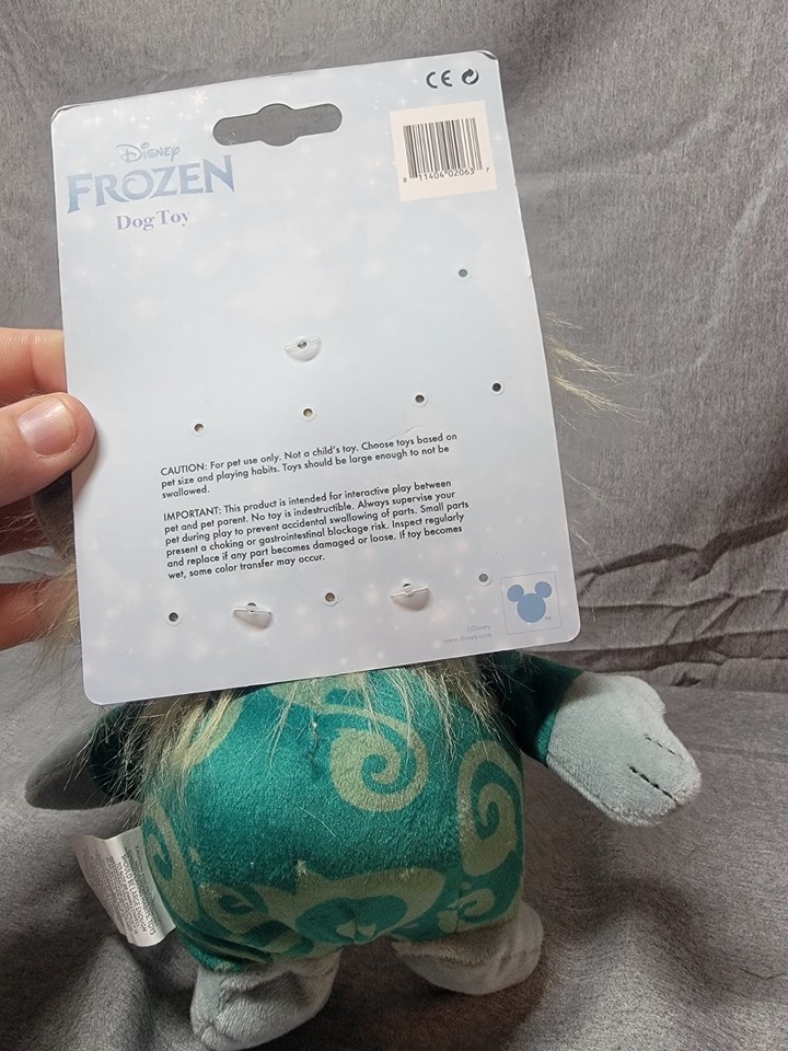 Disney Frozen Pabbie Troll Grandpa w/ Squeaker 9" Plush Dog Toy NEW | eBay