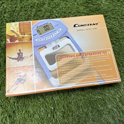 Constant Electronic hand dynamometer 14192-709E Grey 90KG 200Lbs Viral ...