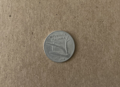 1956 Italy Repvbblica Italiana 10 Lire Coin | eBay