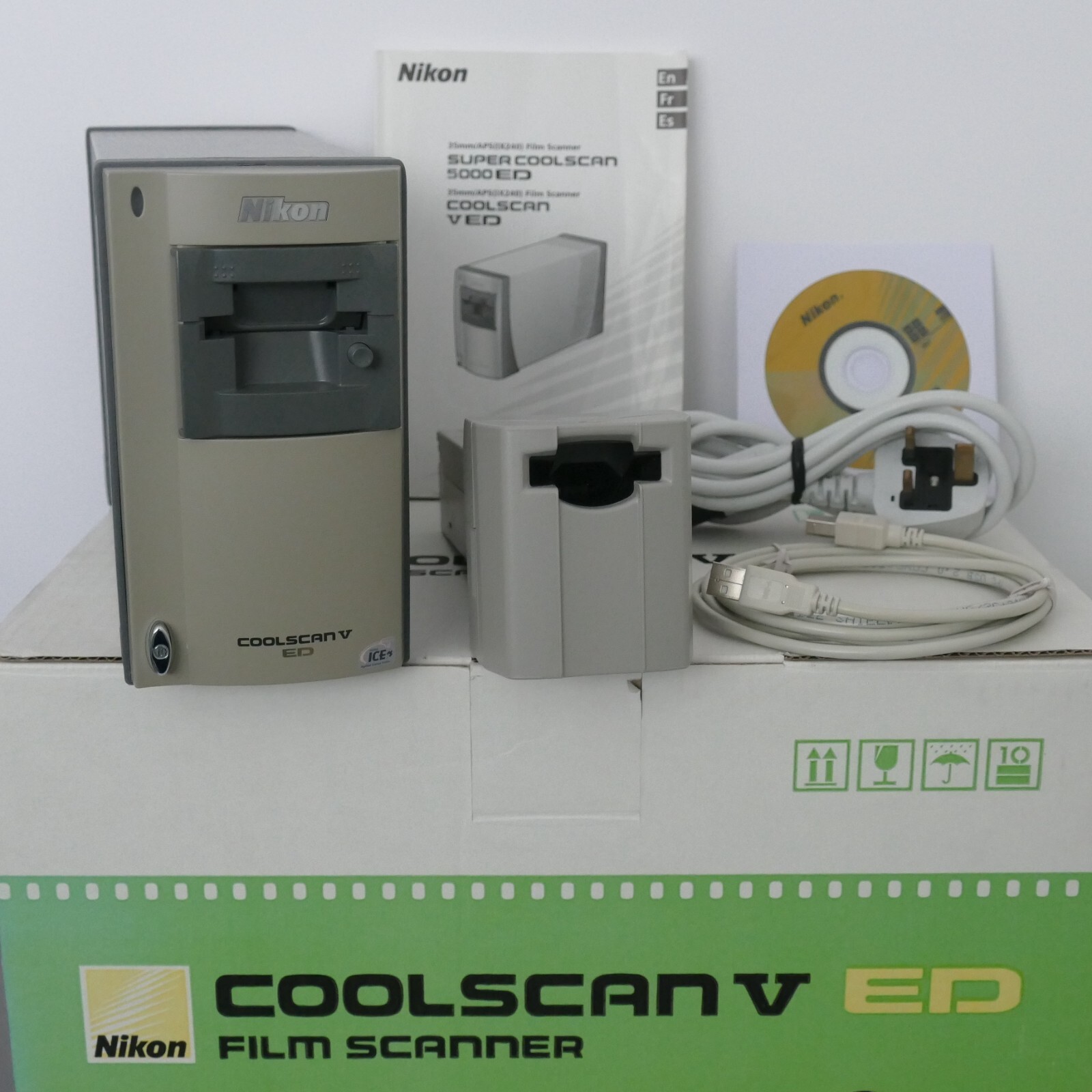 Nikon Super CoolScan V ED Photo, Slide & Film Scanner for sale online ...