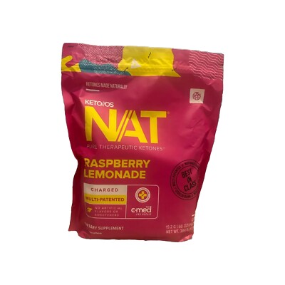 PRUVIT Ketones NAT 20 Packets RASPBERRY LIMONADE Charged. 20 PK Free ...