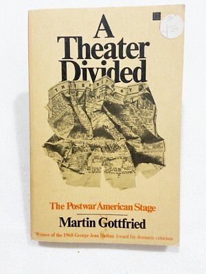 A theater Divided by Martin Gottfried 1969 paperback | eBay