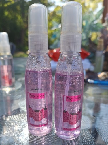 LOT OF 2 VINTAGE BATH AND BODY WORKS BODY SPRAY SUN RIPENED RASPBERRY 2 ...