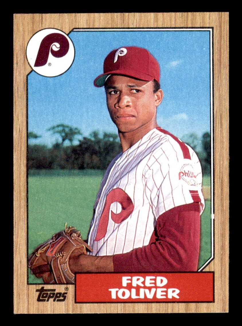 1987 Topps Baseball #63 Fred Toliver NM or better *ca1 | eBay
