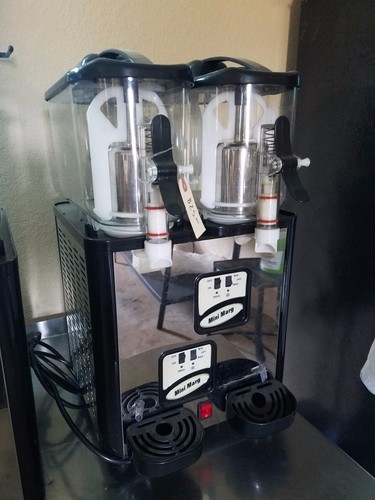 Mini Marg 2 Bowl - New Margarita Slush Frozen Drink Machine - Donper ...