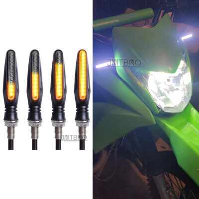 4xMotorcycle 12 LED Turn Signal Light Blinker Indicator For Honda Hawk ...