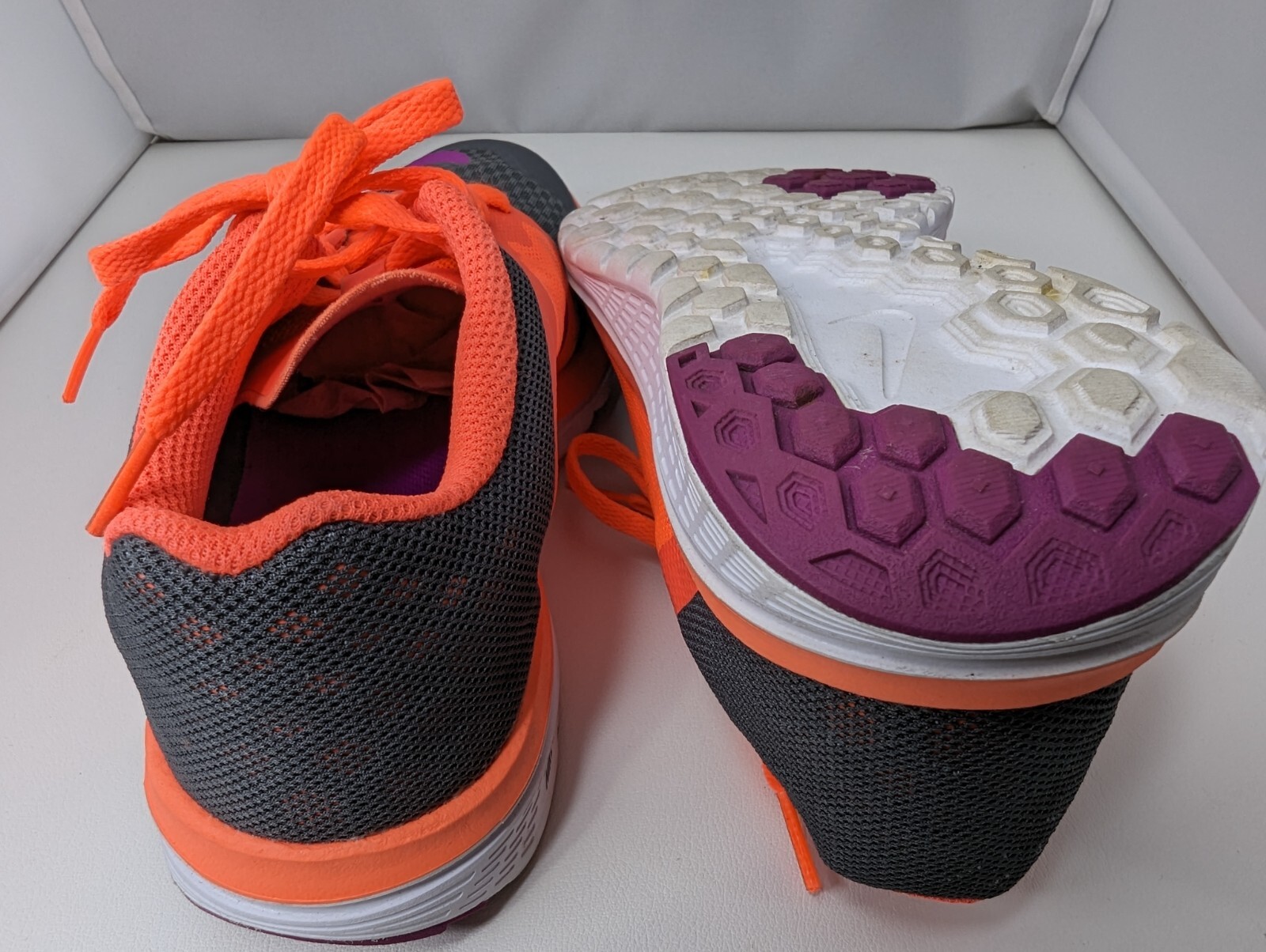 Nike Women's Fit Sole Lite Run 3 Orange with Purple N… - Gem