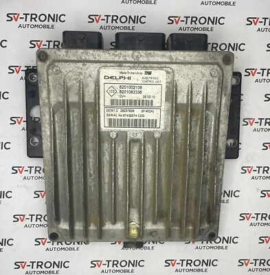 Calculateur moteur vierge Renault DCM1.2 8201002106 8201083336 | eBay