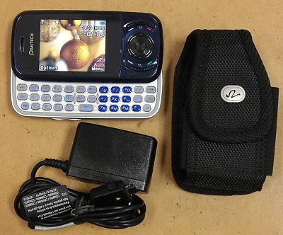 Pantech Matrix C740 - Blue and Silver ( Unlocked ) Very Rare Dual ...