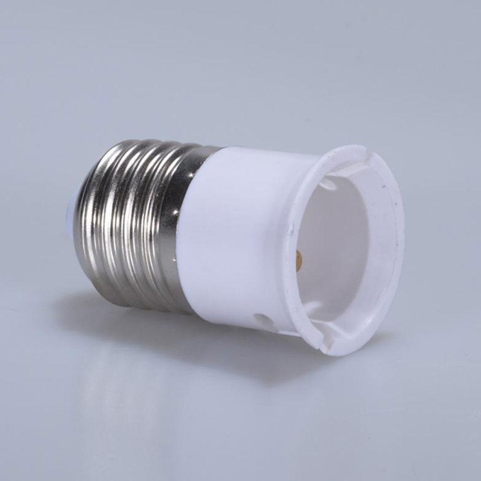 E27 To B22 Adapter Converter Lamp Light Bulb Screw E27 To Bayonet Cap ⊹ ...