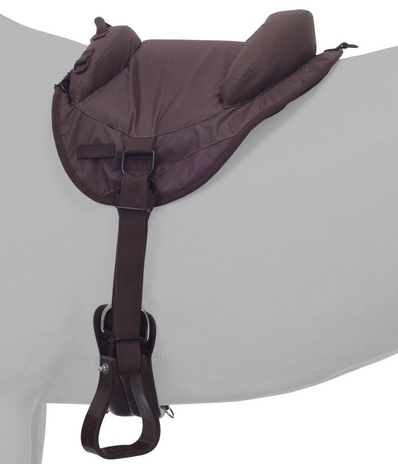 Youth Bareback Riding Pad - Cantle - Black or Brown | eBay