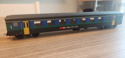 ROCO AUSTRIA, SBB CFF FFS 1st CLASS pas. coach, HO DC, Item # D19. | eBay