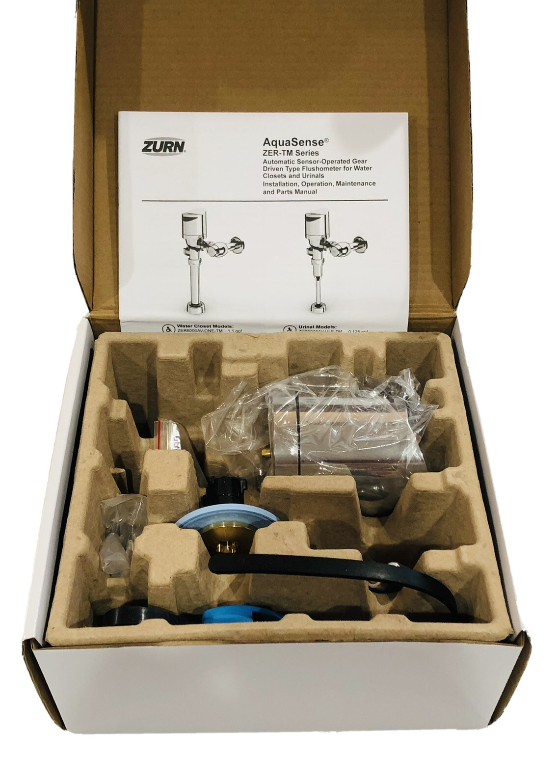 Aqua Sense ZERK-TM Series 1.6/1.1 GPF Sensor Retrofit Kit For Closet ...