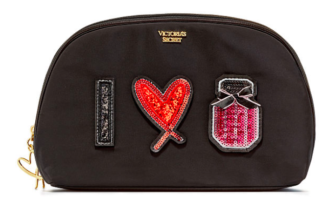 VICTORIA'S SECRET RUNWAY PATCH GLAM BAG NEW! | eBay