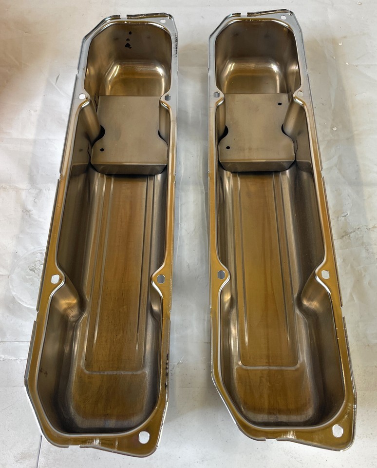 Mr. Gasket Chrome Plated Valve Cover, MOPAR 383-440 OEM, 9807 | eBay