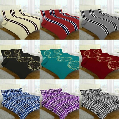 Thermal Flannel 100% Brushed Cotton Sheet Set (Fitted + Flat Sheet ...