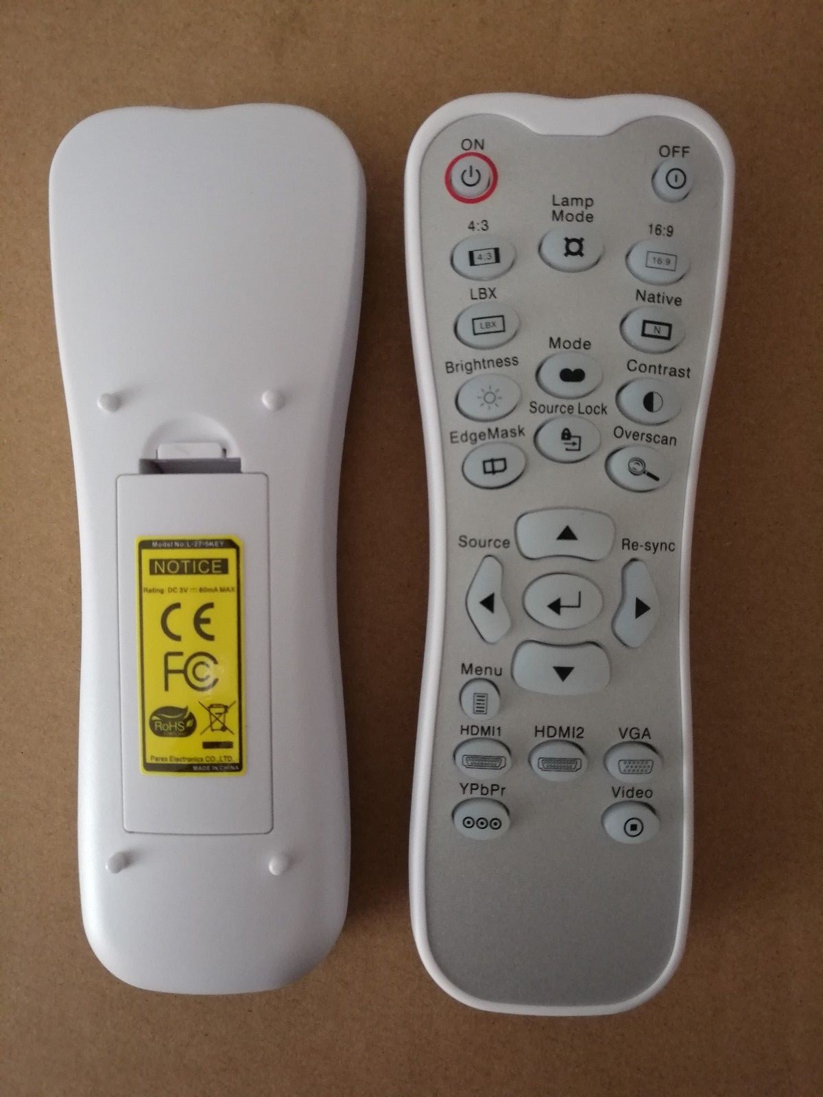 Optoma Projector Remote Control For HD20 HD21 HD23 HD200 HD230 HD67 ...