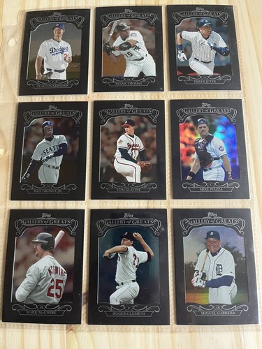 2015 Topps Gallery Of Greats Complete Set | eBay