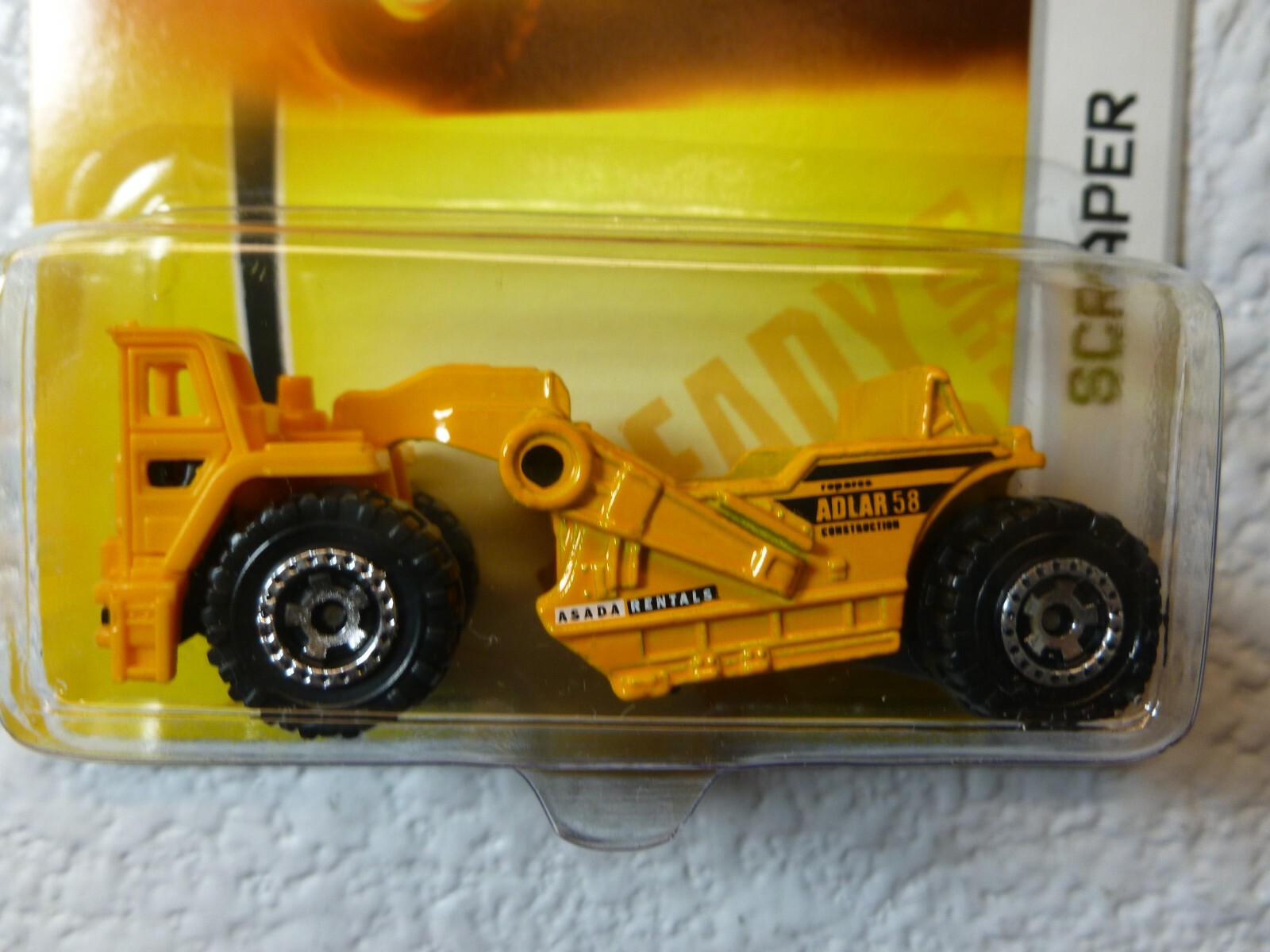 2008 MATCHBOX SCRAPER #58 (Ready for Action /CONSTRUCTION) | eBay
