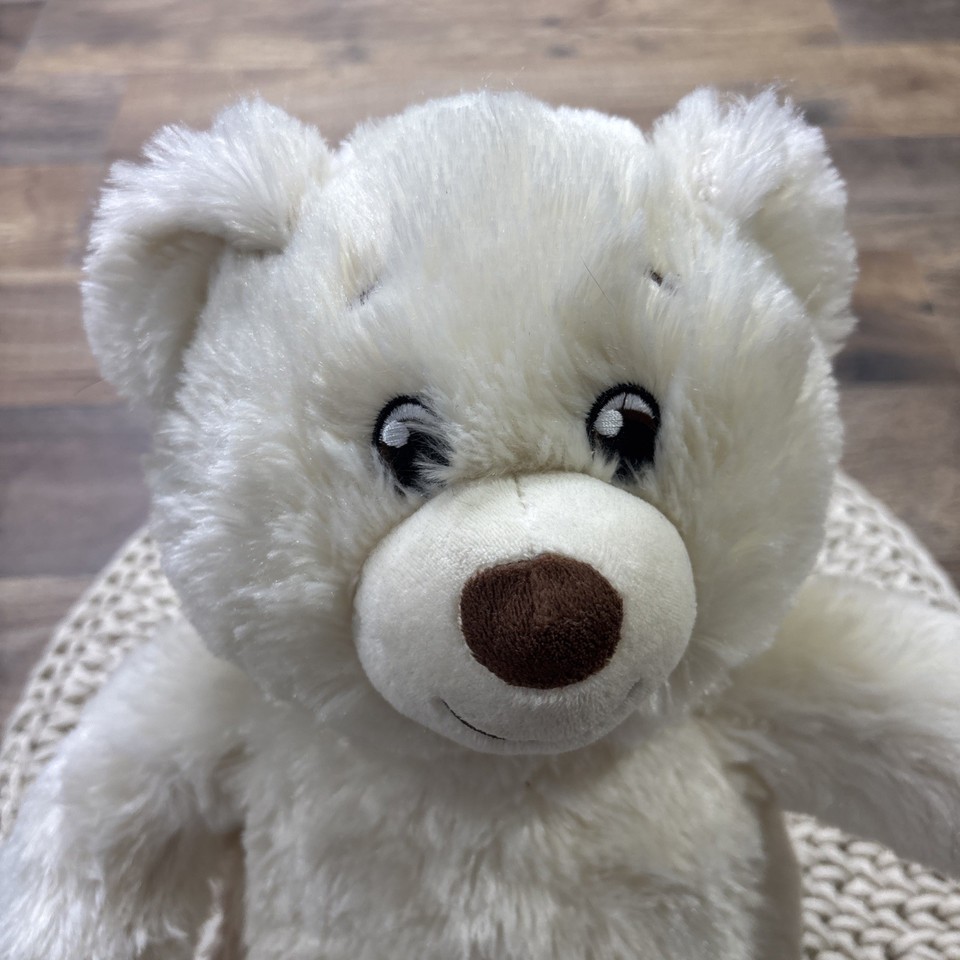 Build A Bear Lil Cub Pudding Cream Teddy Bear Plush 14" BABW Stuffed ...